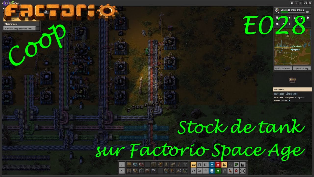 Stock de tank | Factorio Coop E028 #gameplayfr #letsplayfr #factorio ...