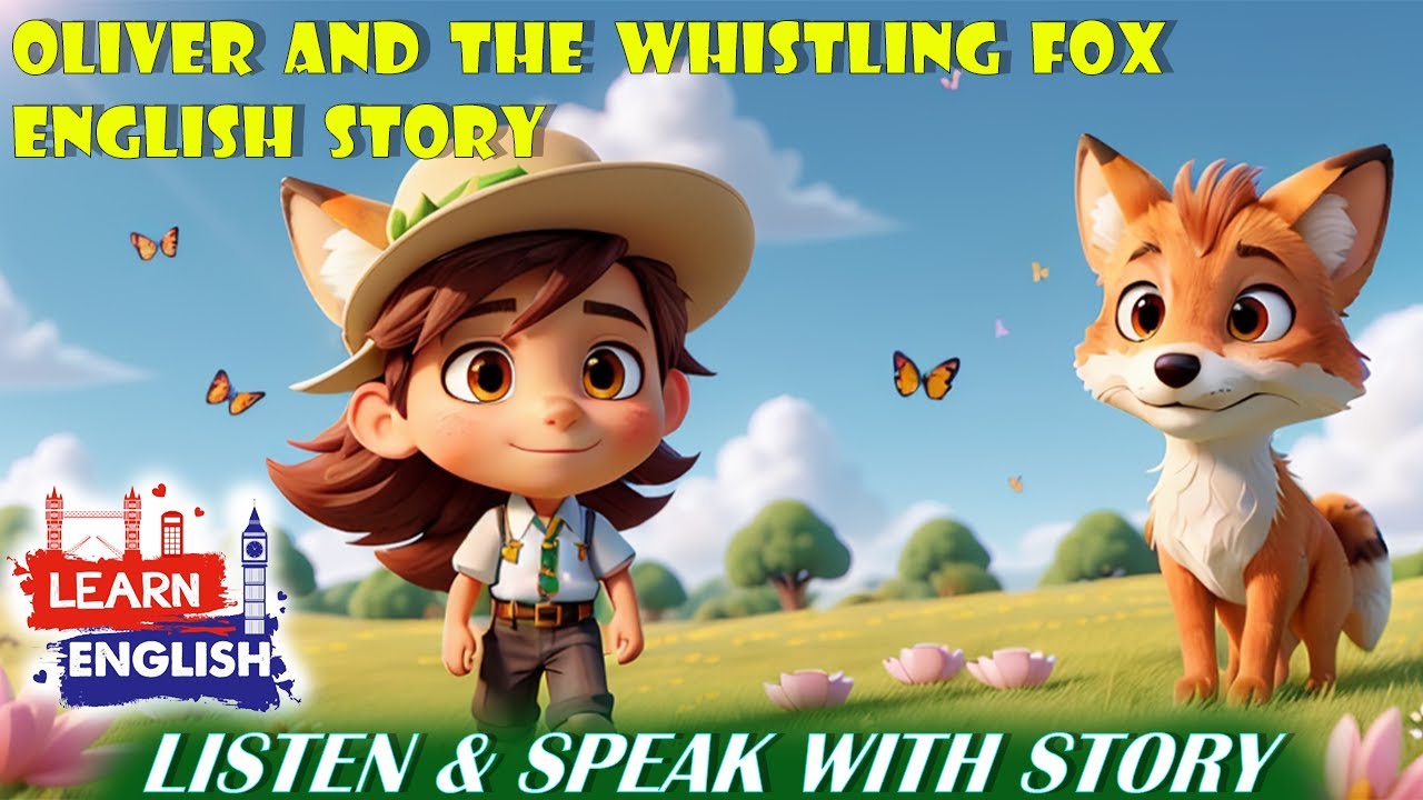 Oliver and the Whistling Fox | Learn English | Listening & Speak ...