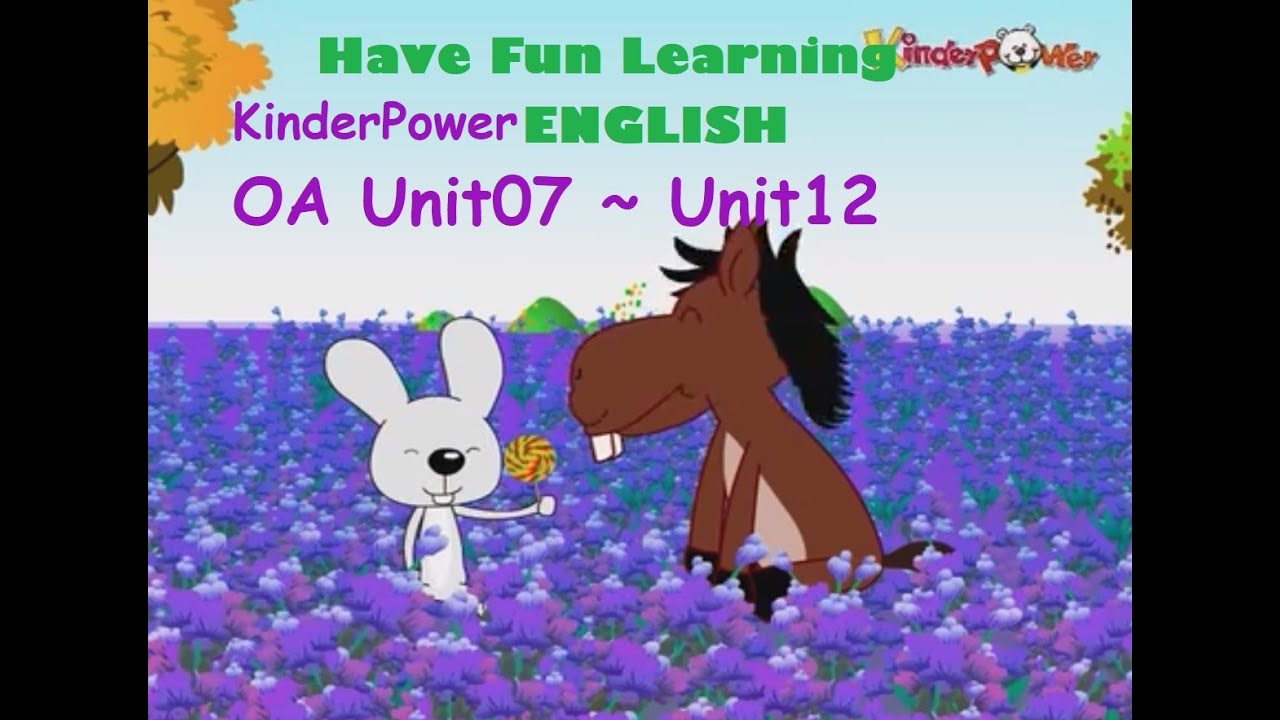 Kids English Learning Cartoon优质儿童英语启蒙卡通/Kindergarden/幼儿园/英文单字 句子 ...