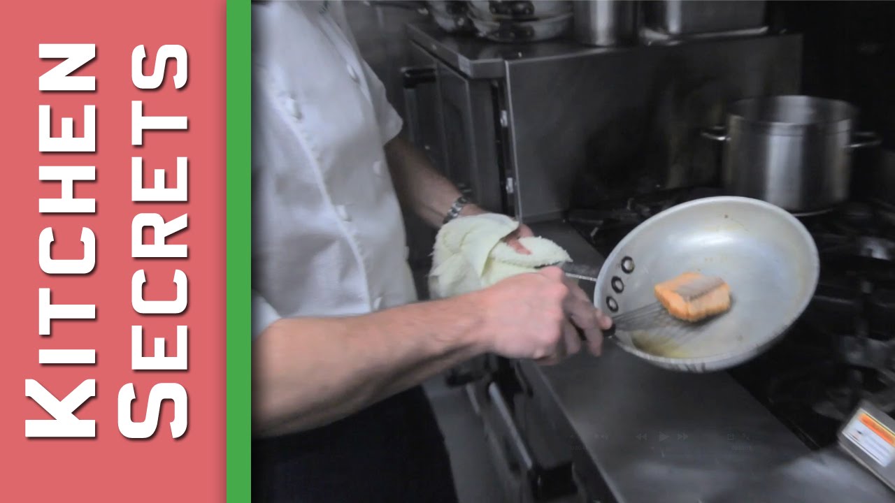 Kitchen Secrets: How to Sear Salmon Without Skin - YouTube