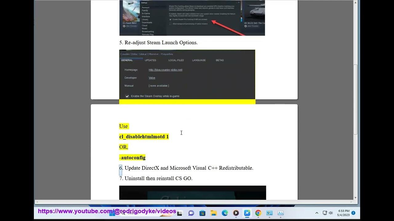 Fix CS GO keeps crashing, freezing or displays a black screen - YouTube