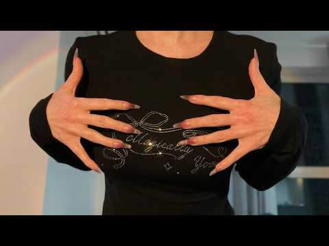 lofi fabric scratching ASMR with long nails, no talking just tingles ✨ 🎧