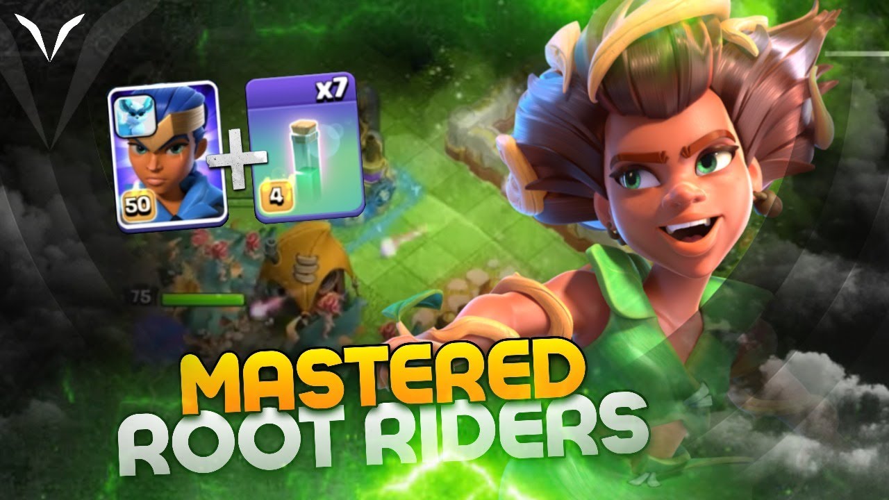 ROYAL CHAMPION with 7 INVI & ROOT RIDER ATTACK 💎CLASH OF CLANS #coc # ...