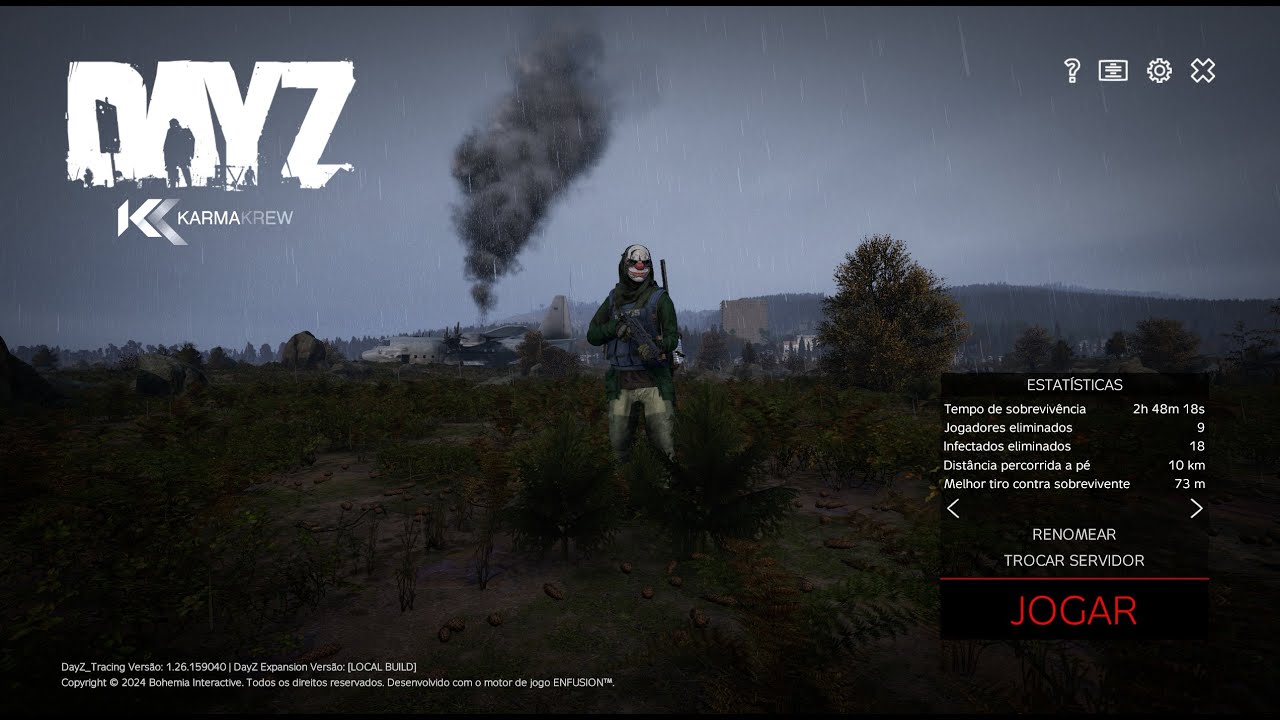 DAYZ jogando em Trio mapa Alteria. - YouTube