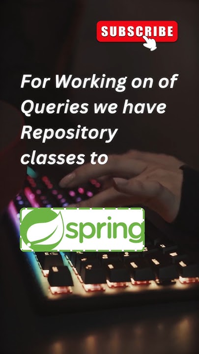 Spring Repository For | #shorts #java #spring #repositories - YouTube