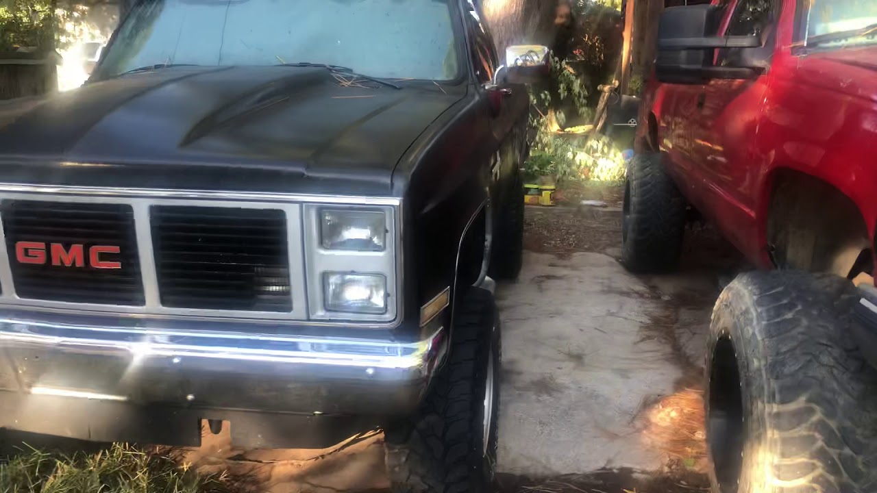 89 Chevy k1500 Z71 start of SAS part 1 - YouTube