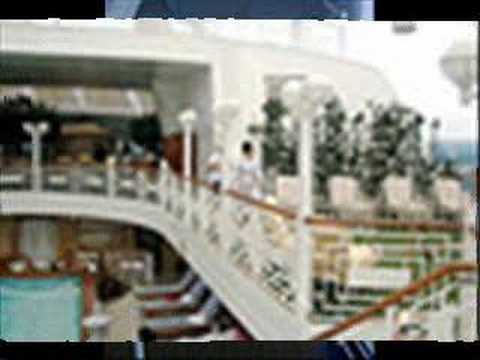Crown Princess Cruise Ship Pools and Decks - YouTube