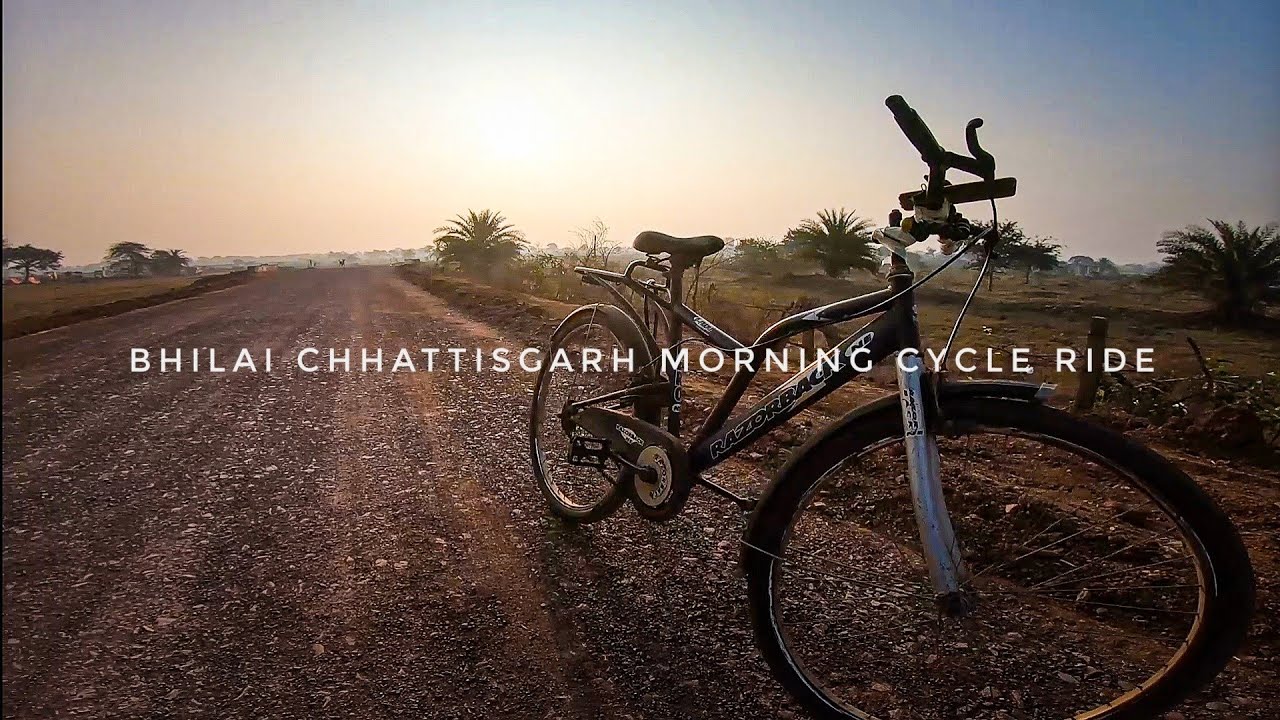 Morning cycle ride ( utai Chhattisgarh ) - YouTube