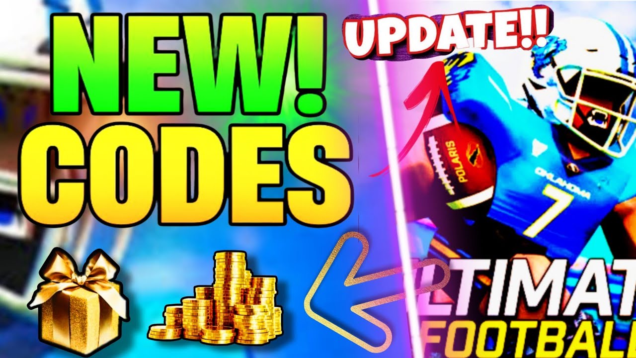 ⭕ HUGE UPD ⭕ ULTIMATE FOOTBALL CODES - ROBLOX UPDATE ULTIMATE FOOTBALL ...