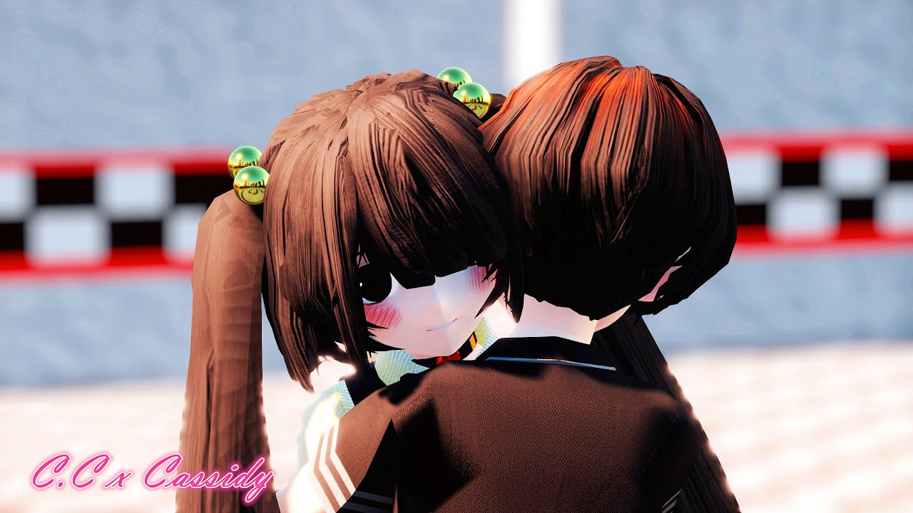 FNAF MMD: Golden Freddy Duo Love Hug! 💛🤗 Evan Afton CC x Cassidy Ship ...