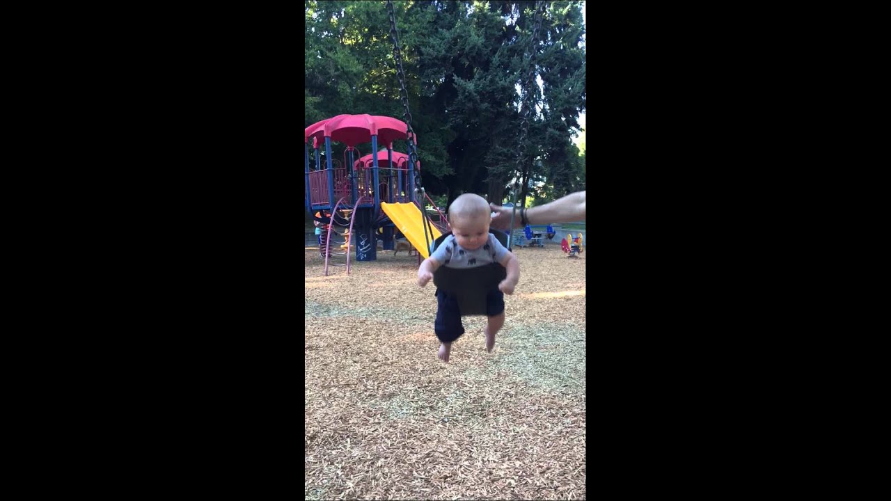 First time Swinging - YouTube