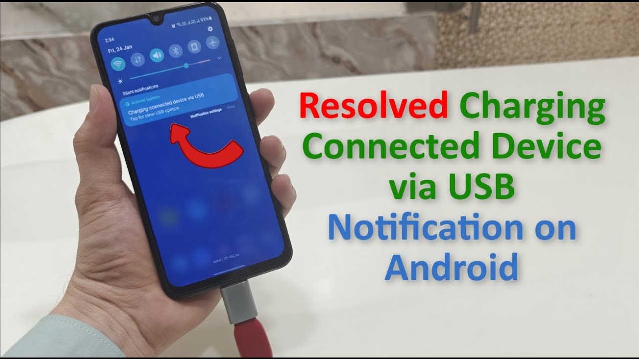 How to Fix 'Charging Connected Device via USB' on Android When ...