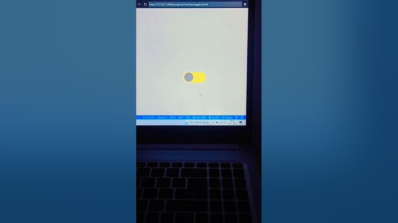 Toggle Switch Html Css Html Css Youtube 8841