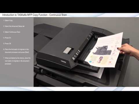 Copy Function - Continuous Scan - YouTube