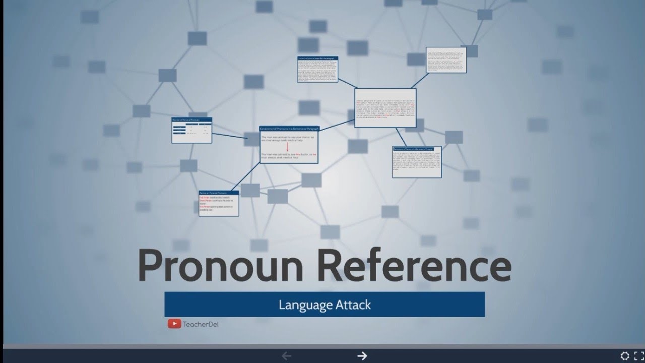 English 10: Pronoun Referencing : Consistency - YouTube