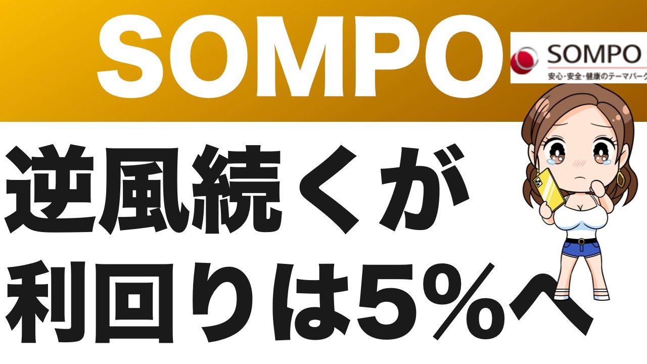 8630【SOMPO HD】来るか、利回り5%超え！相次ぐニュースで株価下落も、今期業績は過去最高予想（23年第4四半期） - YouTube