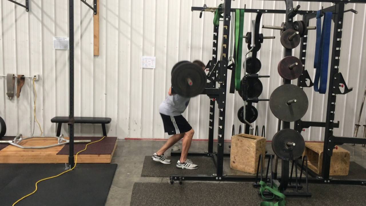1/4 Rack Split Squat - YouTube