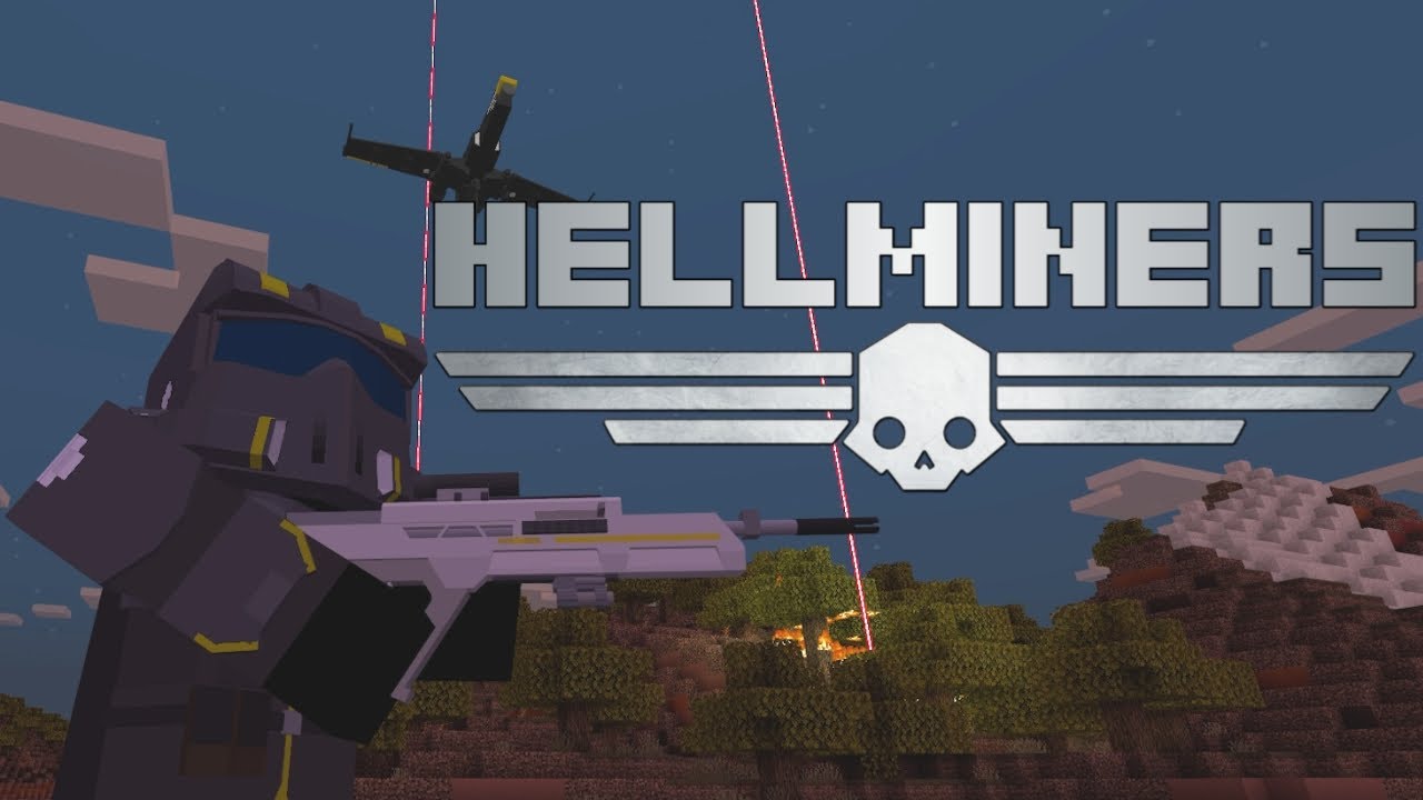 HELLMINERS | MCBE Addon Trailer - YouTube