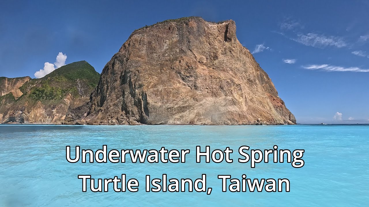 Diving an Underwater Hot Spring (Turtle Island, Taiwan) - YouTube