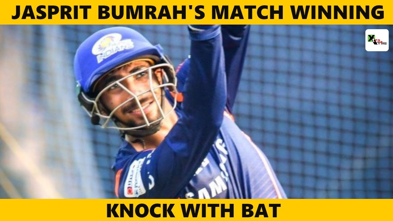 Viral Video: When Jasprit Bumrah played a match winning knock with bat ...