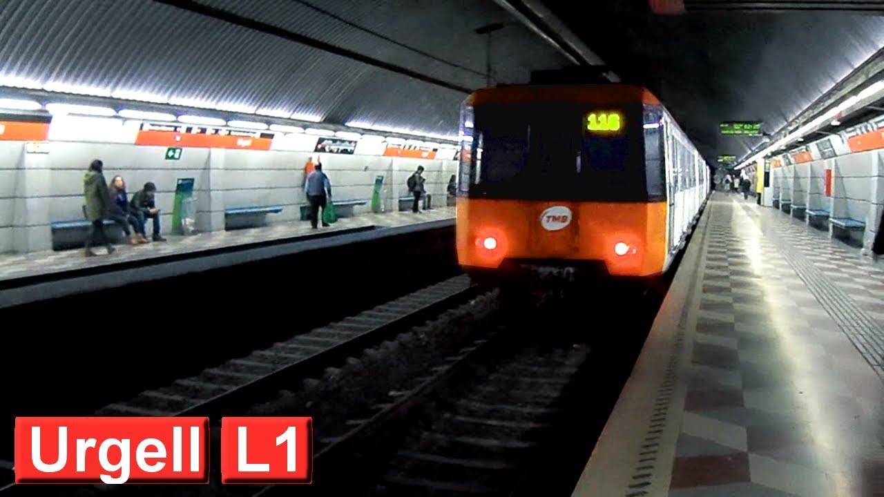 Urgell L1 : Metro de Barcelona ( TMB 4000 ) [2015] - YouTube