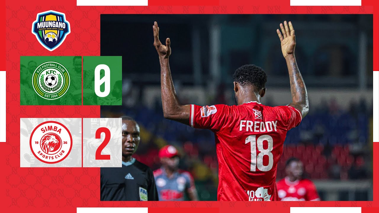 MAGOLI YOTE KVZ {0} VS SIMBA SC {2} | MUUNGANO CUP 2024 - YouTube