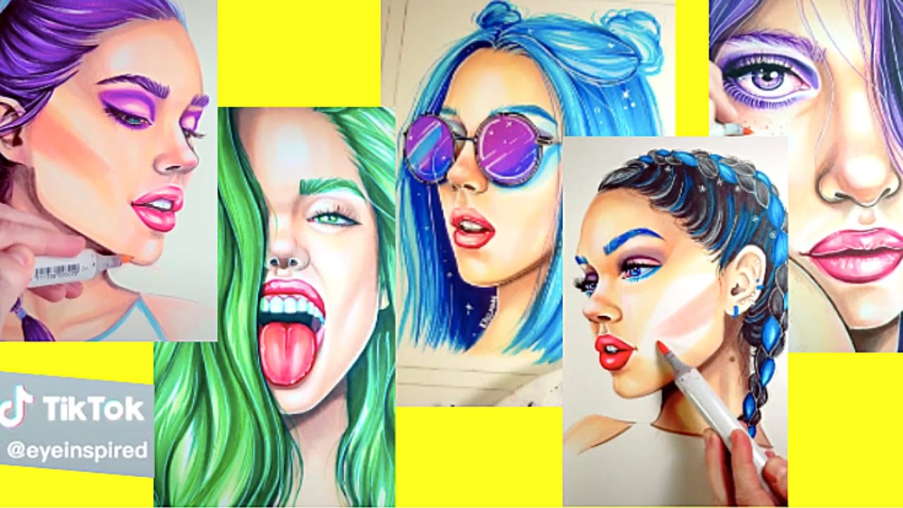 ODDLY SATISFYING ART Tik Tok | Tiktok Inspiration & Motivation skilled ...