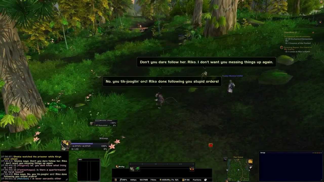 Mists of Pandaria - Scouting Report: The Friend of My Enemy Quest - YouTube