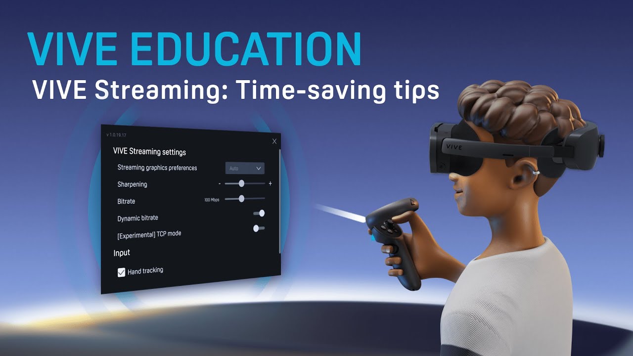VIVE Streaming: Time-saving Tips - YouTube