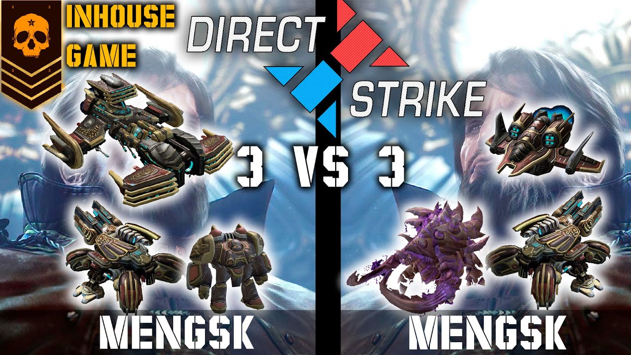 🔺3v3 Mengsk vs Mengsk | Top game with top players, comeback after ...