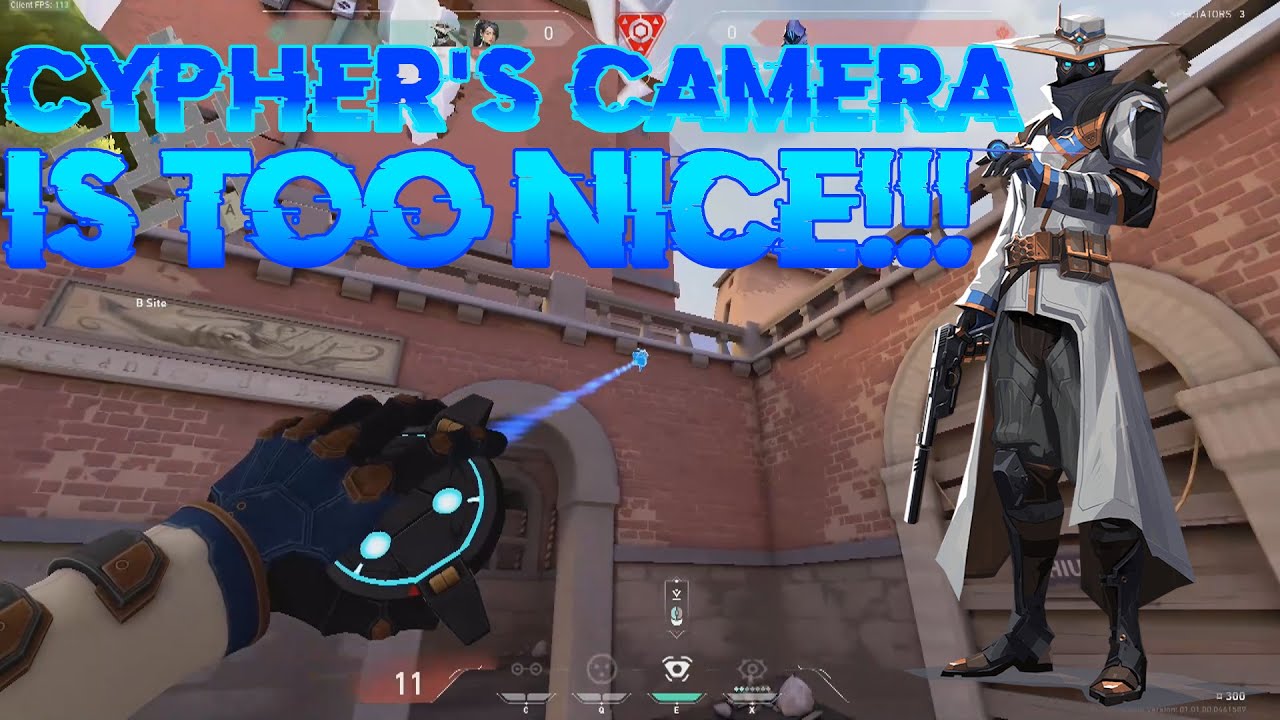 CYPHER'S CAMERA SETUP ARE TOO NICE-VALORANT - YouTube