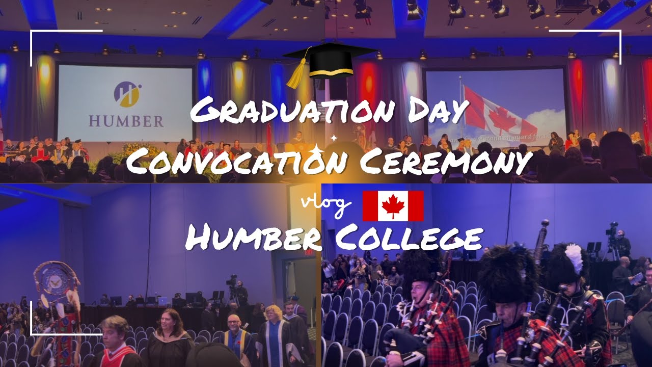 Graduation Day Vlog🎓 | Humber College | North Campus🇨🇦 - YouTube