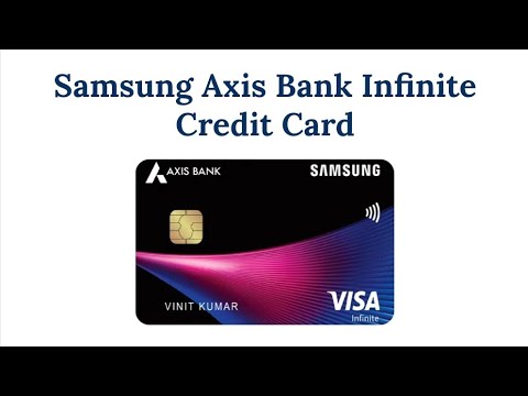 Samsung Axis Bank signature credit card - YouTube