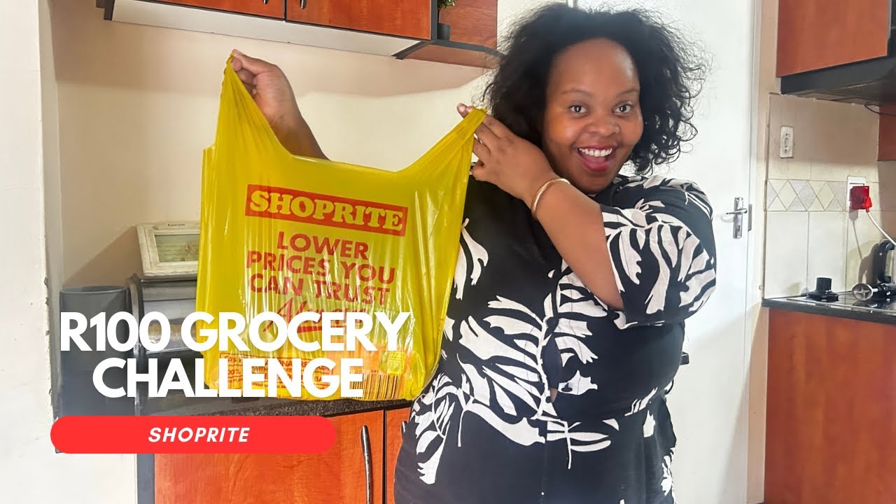R100 Shoprite Grocery Challenge | Feeding a family of 5 |On point or ...