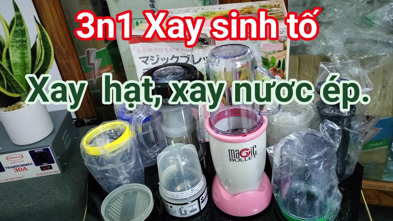 full thùng👉Máy xay 3n1 Xay sinh tố, xay hạt, xay nước ép hàng nội địa ...