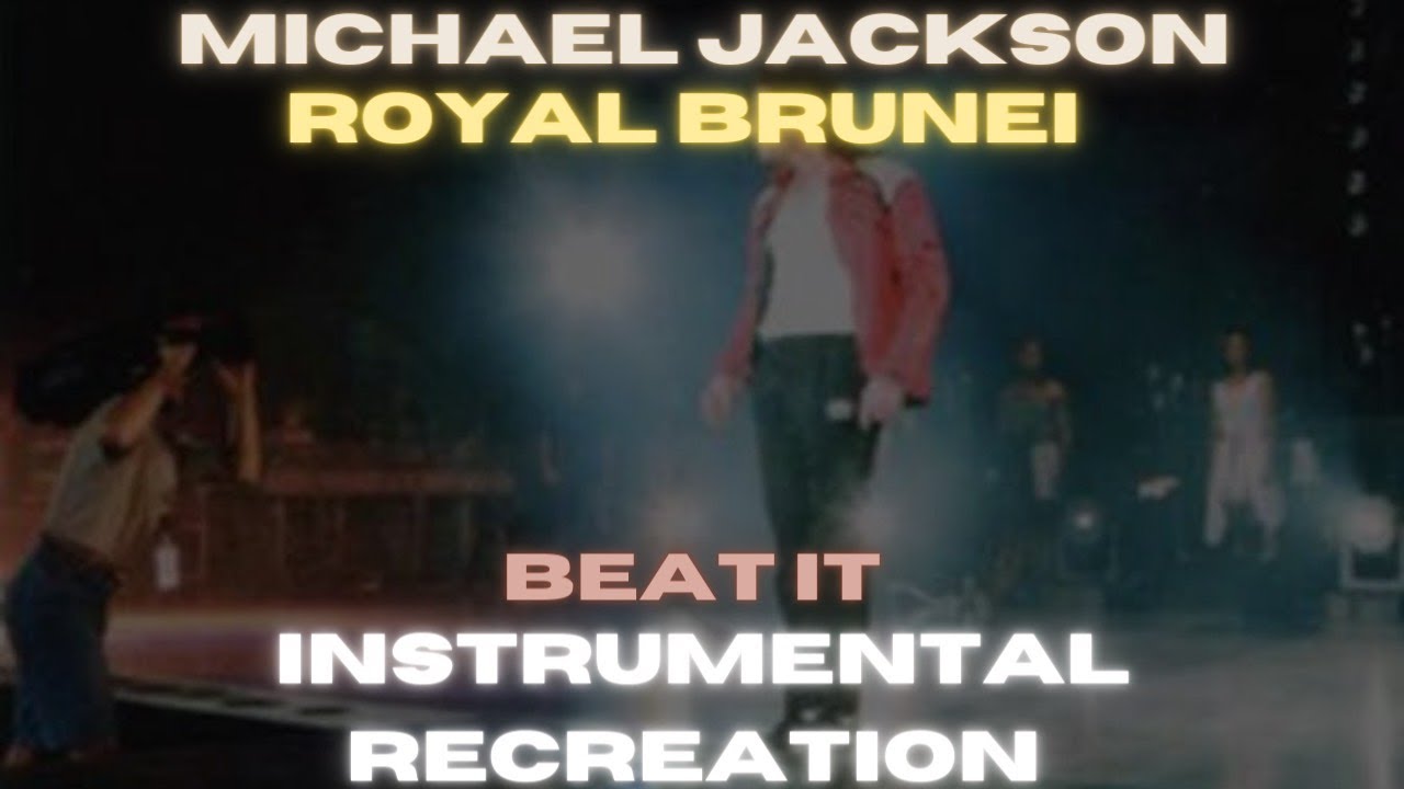 (11) Michael Jackson - Royal Concert Beat It Recreation Instrumental ...
