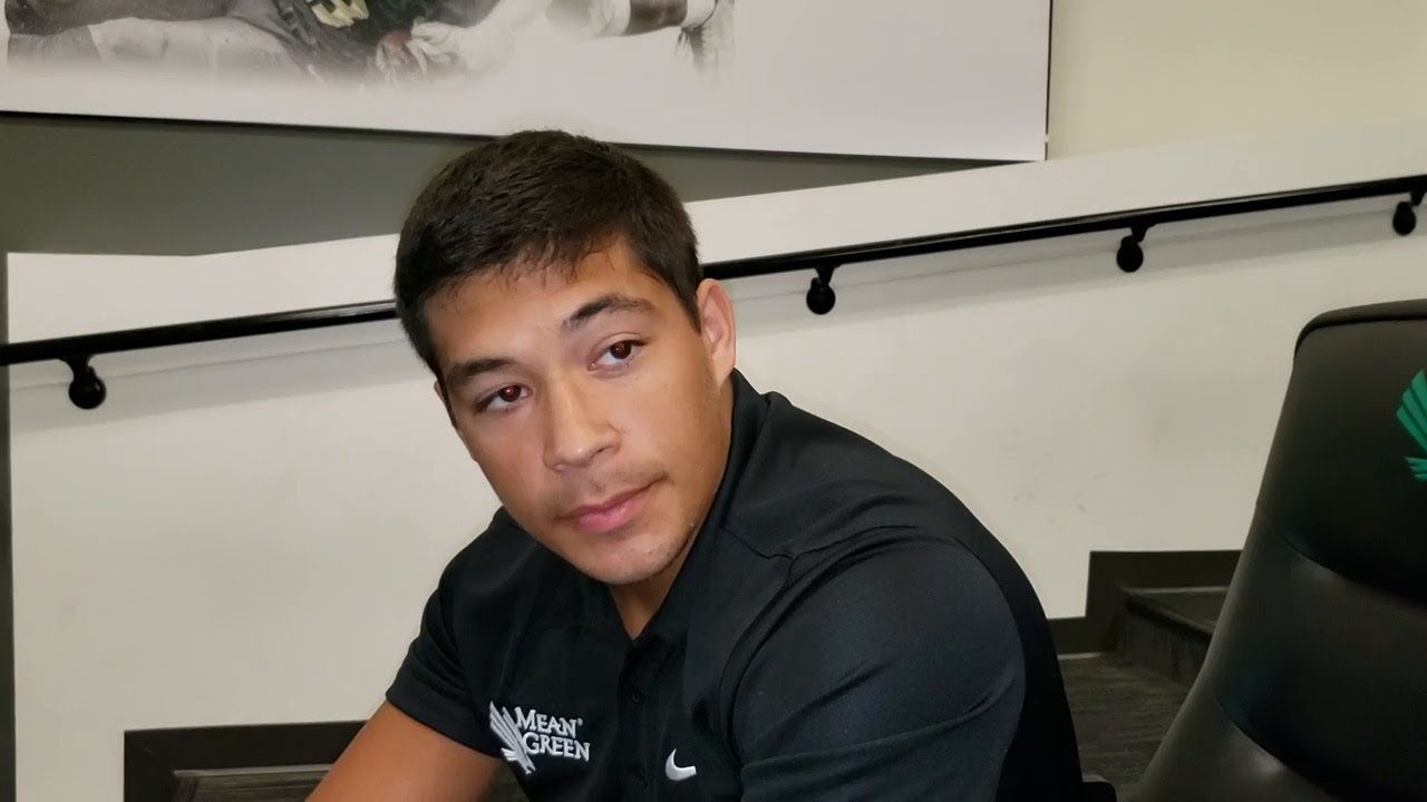 UNT Quarterback Mason Fine proud to represent Cherokee - YouTube