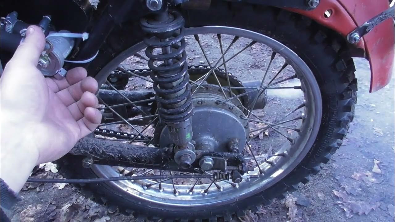 Мотоцикл Минск Резонатор впуска Работа с ним и без него - YouTube