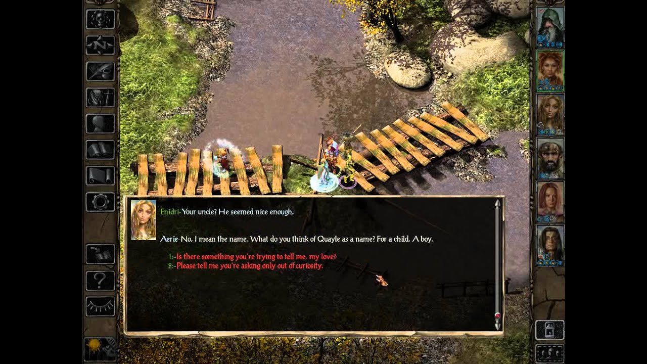 Baldur's Gate 2: ToB 遊玩紀錄 Aerie's pregnancy - YouTube