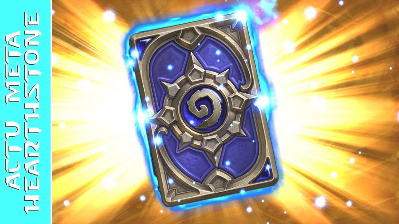 Le top des decks à jouer en Ladder Standard Aout 2016 Hearthstone - YouTube