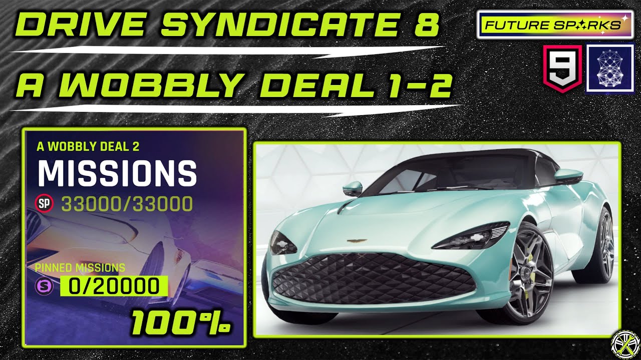 Asphalt 9 | Drive Syndicate 8 - A Wobbly Deal 1-2 | 100% - YouTube
