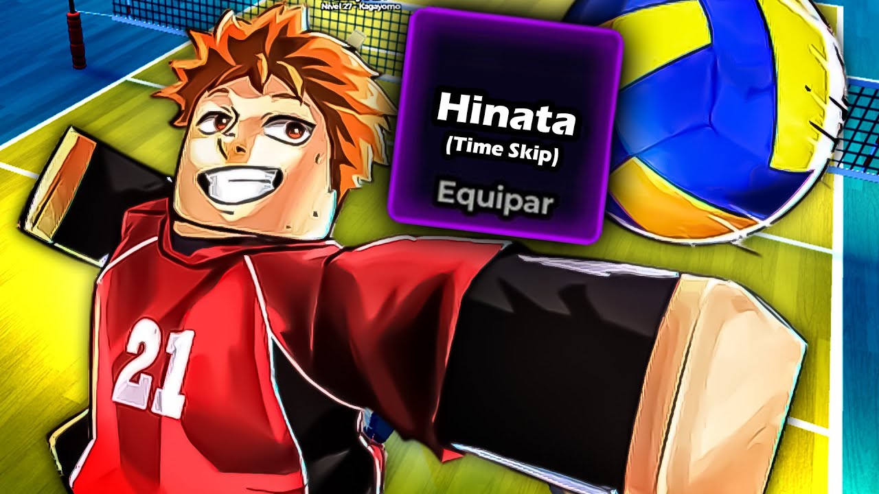 VOLLEYBALL LEGENDS: JOGANDO COM O HINATA TIME SKIP, O NOVO MELHOR ...