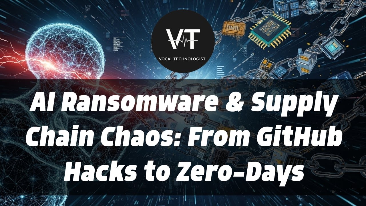 AI Ransomware & Supply Chain Chaos: From GitHub Hacks to Zero-Days ...
