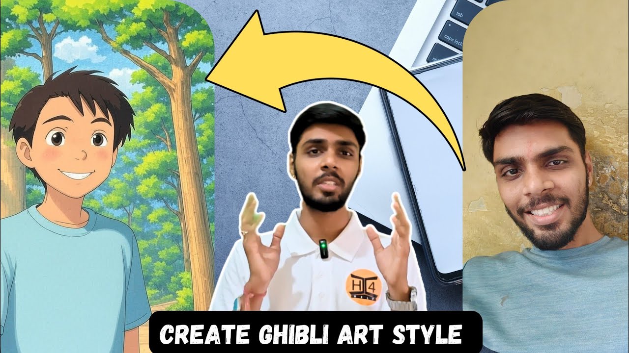 How To Create a Ghibli Art Style || Learn Within One Minute 😄 - YouTube