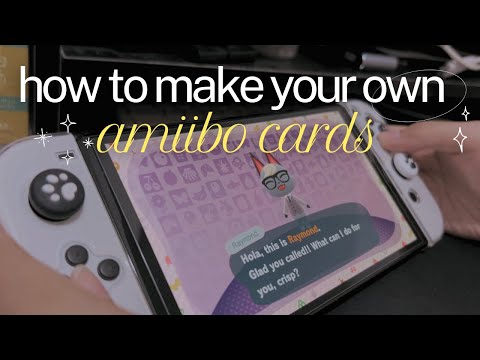 Do It Yourself Amiibo Cards