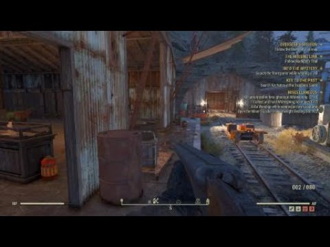 Fallout 76-Blackwater Mine Bandit's Key fragment - YouTube