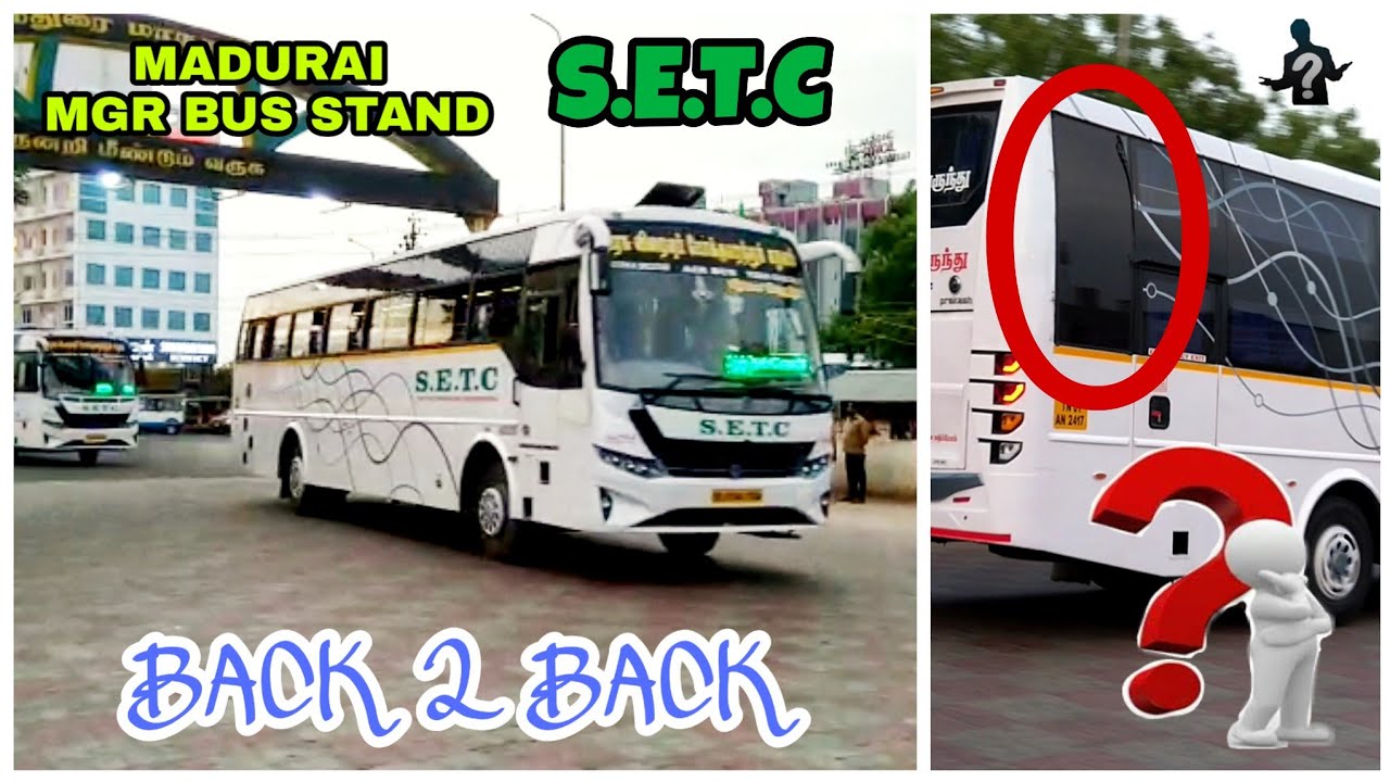 SETC 🚍| 😘 BACK 2 BACK action 🤩| Spotted new SETC with glass changed😶 ...