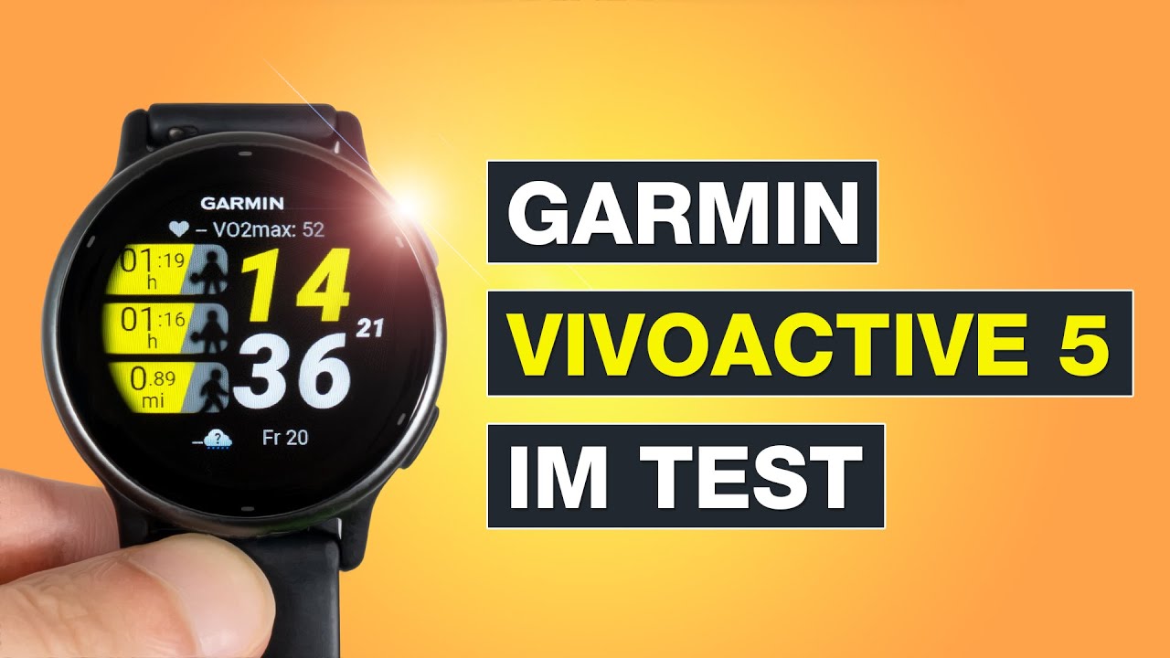 Garmin VIVOACTIVE 5 Smartwatch im Test - Fitness und ...