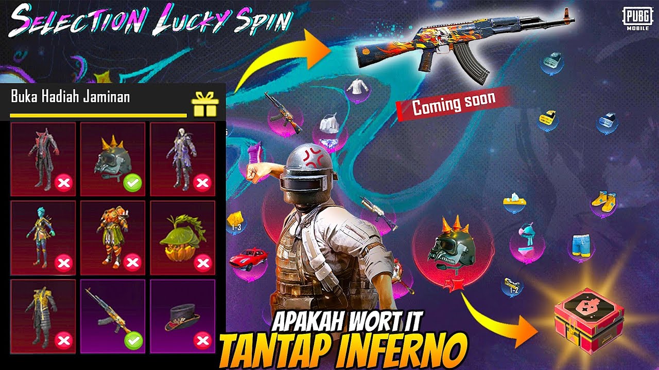 WADUH KENAPA GAK HELM INFERNO YG RESALE SIH SELECTION SPIN UDA HADIR NI ...