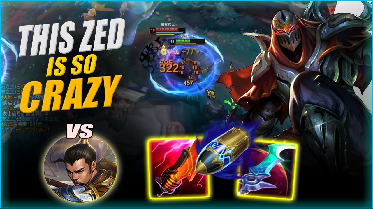 FANREN ZED JG VS XINZHAO | THIS ZED IS SO CRAZY (FLEX 5V5) - YouTube